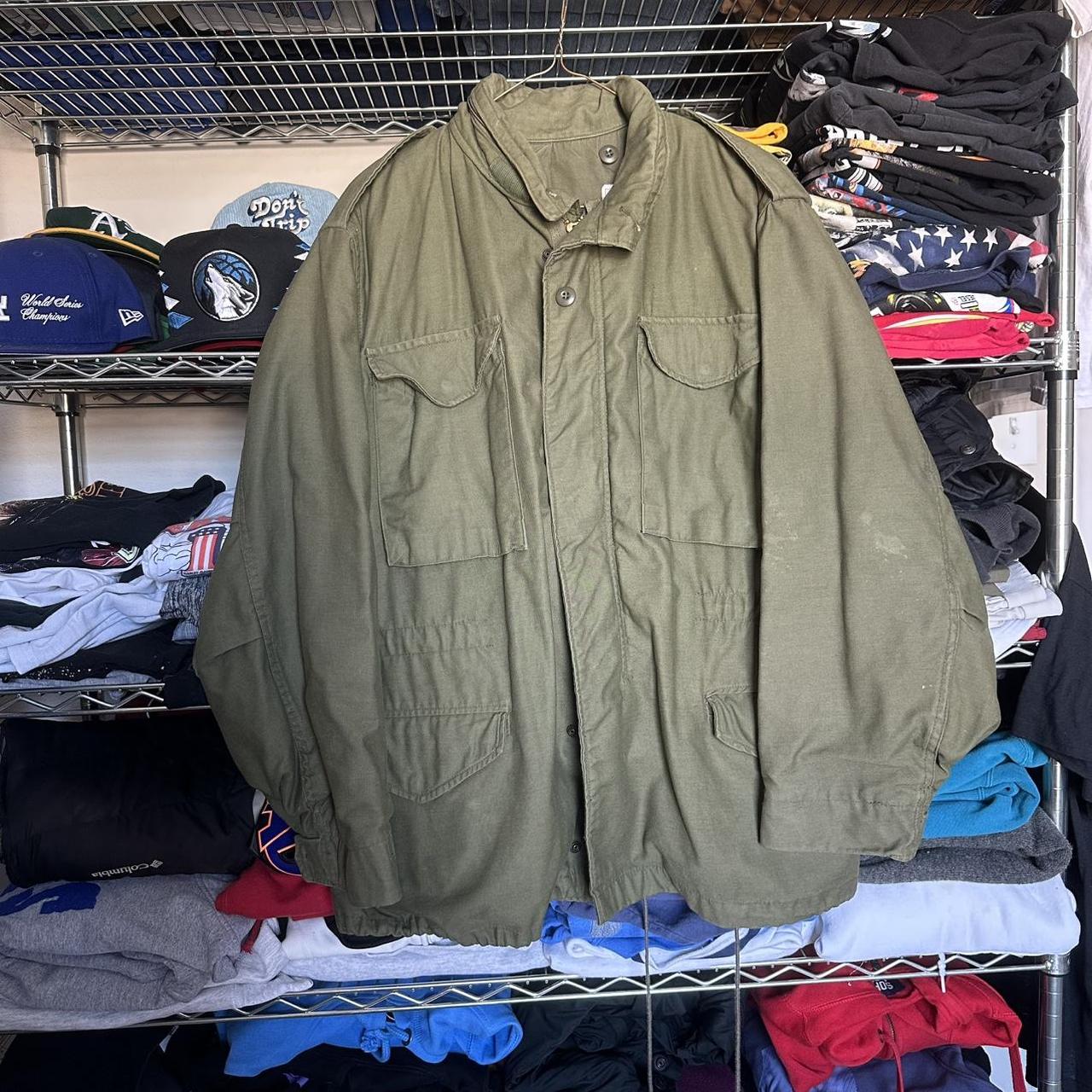 Vintage Military OG-107 M65 Sateen Green Field... | Depop