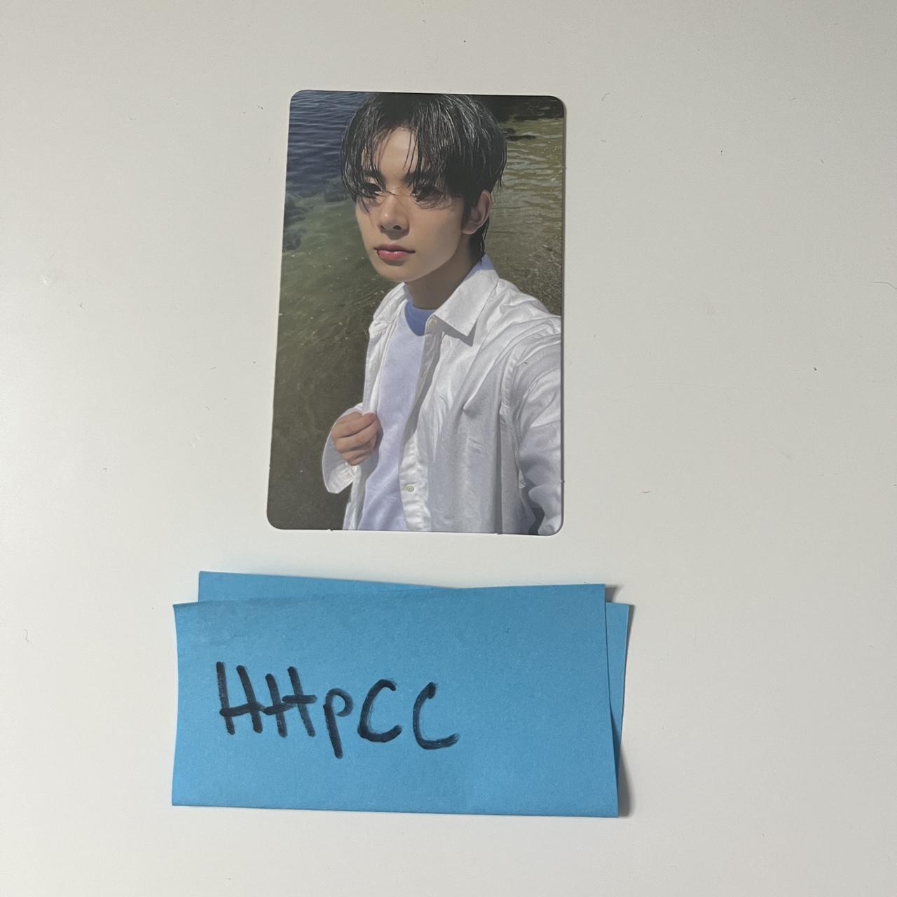 Heeseung enhypen photocard •stamped shipping... - Depop