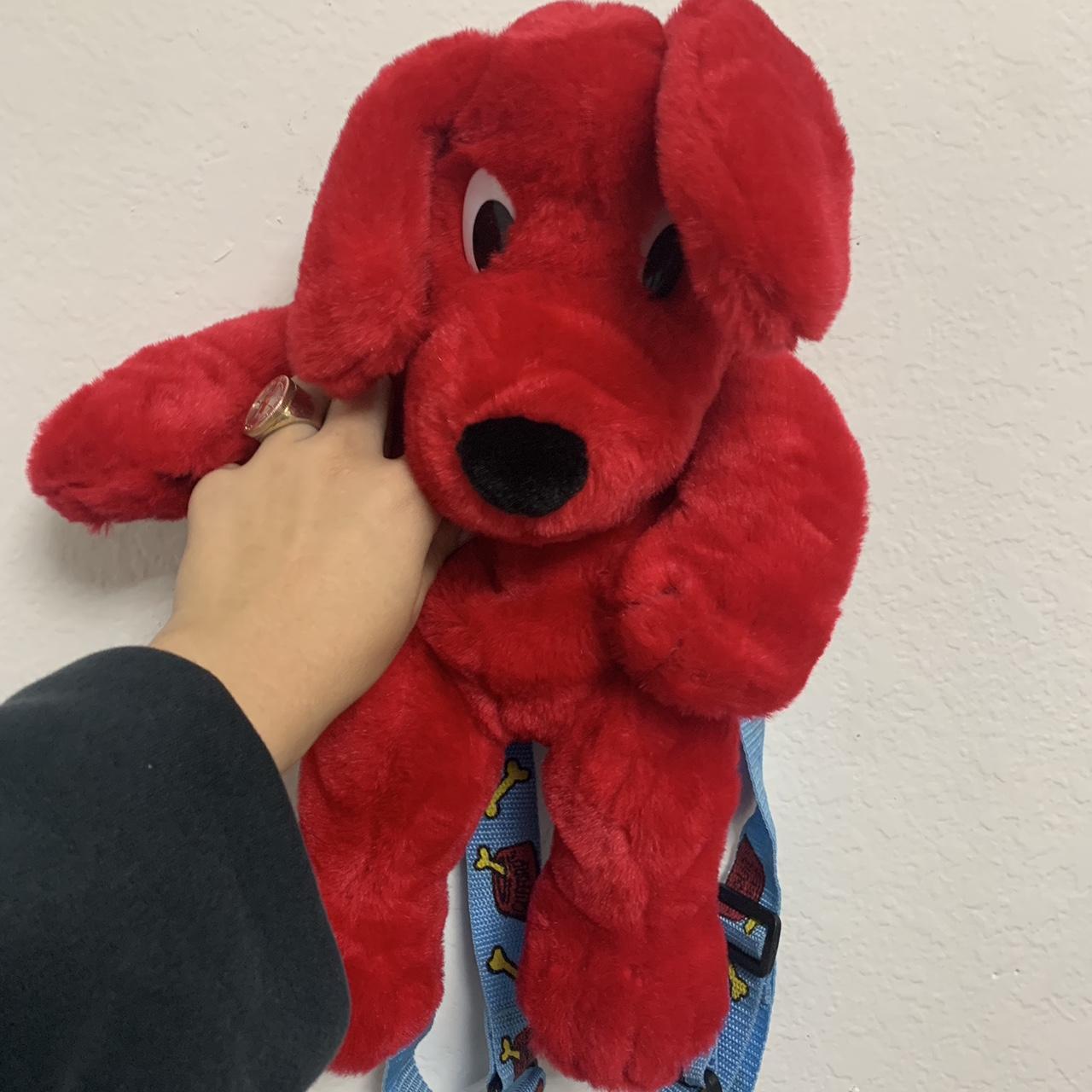 Clifford The Big Red Dog Backpack... - Depop