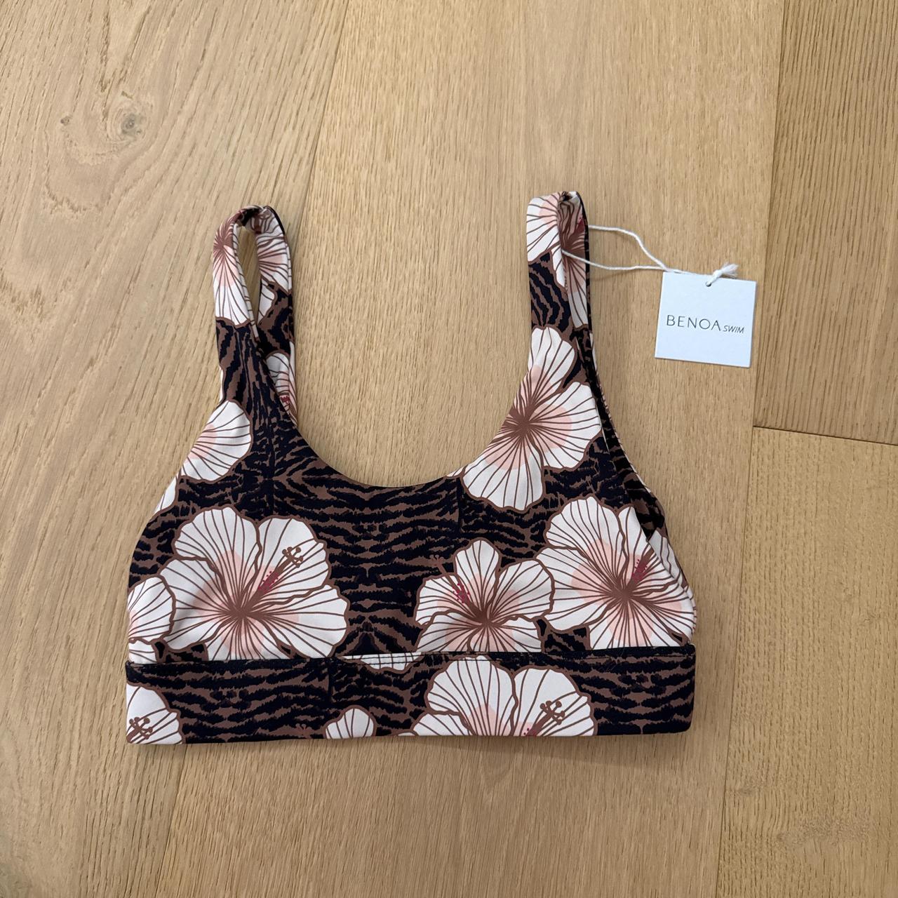 BENOA SWIM xs wild things sports bra - Depop