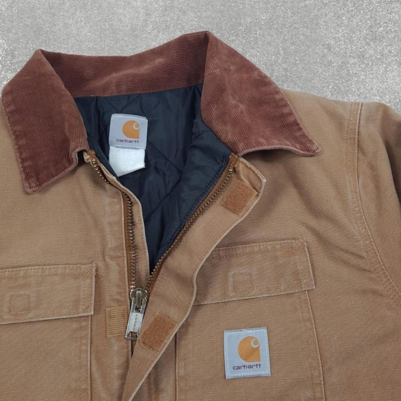 Carhartt Men's Tan Jacket | Depop