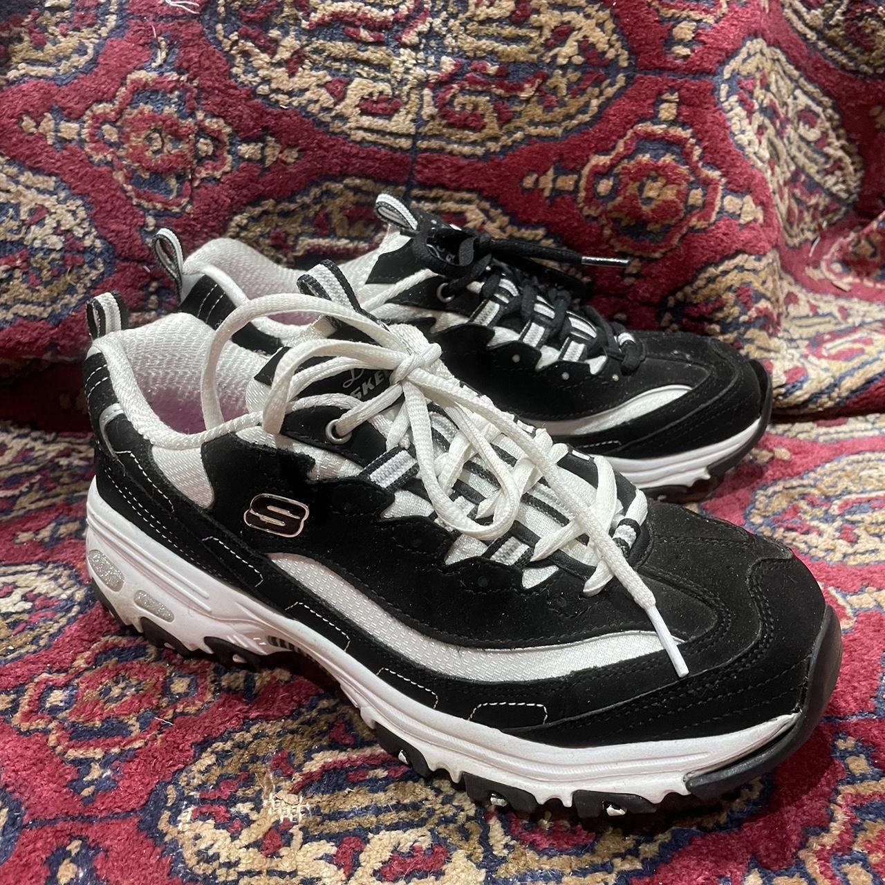 2000s Sketchers D’Lites sneakers Barely worn as... - Depop