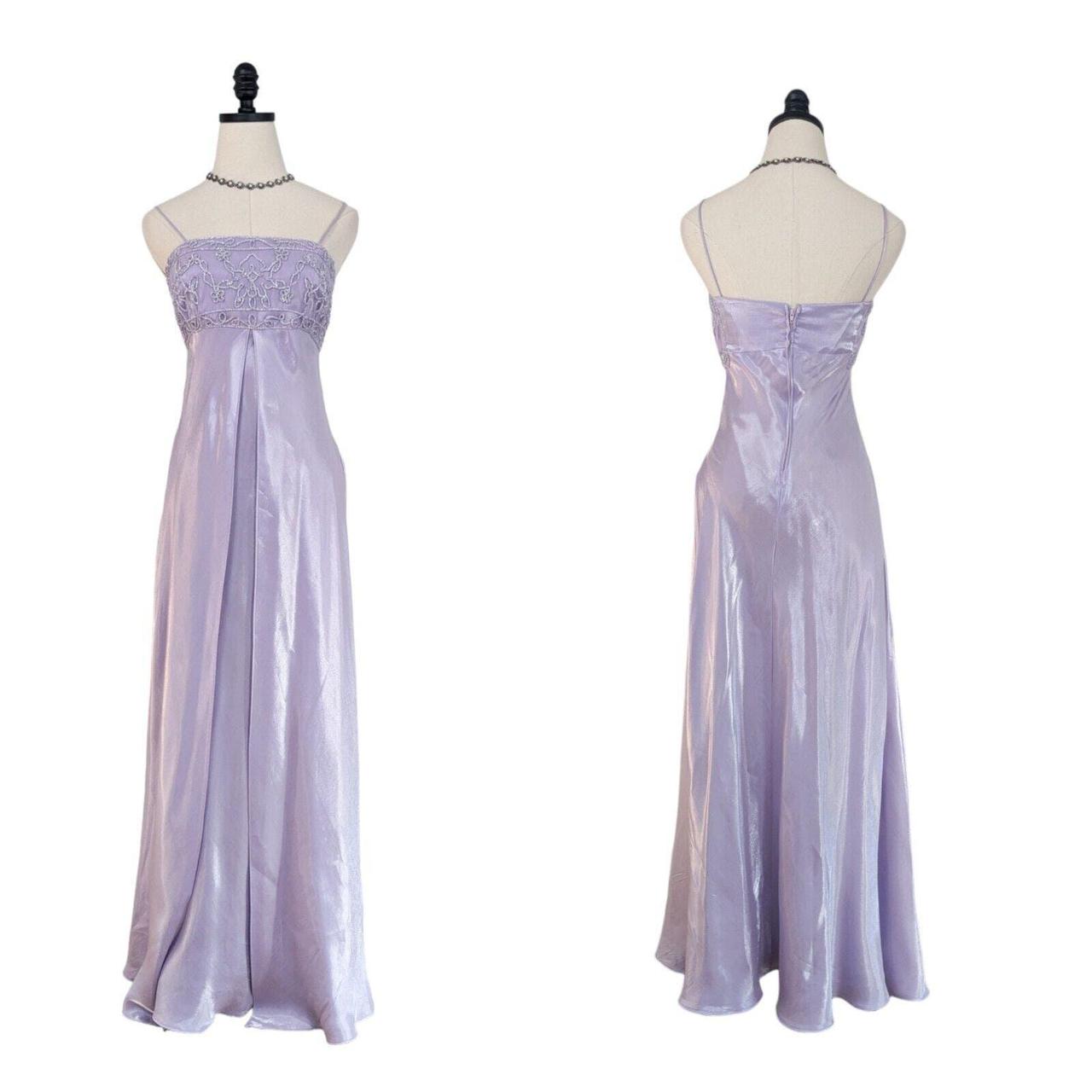 Empire waist vintage 90s Y2K prom gown / evening... - Depop