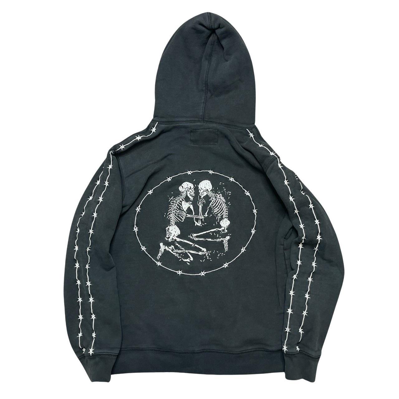 Beentrill skeleton barbed wire hoodie - Depop