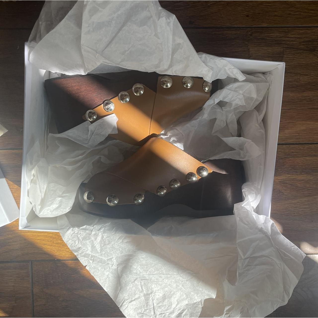 Never worn GANNI clog sandals, gorgeous but... - Depop