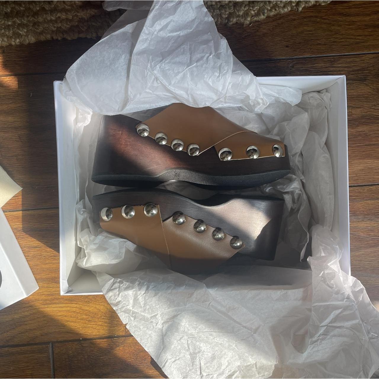 Never worn GANNI clog sandals, gorgeous but... - Depop