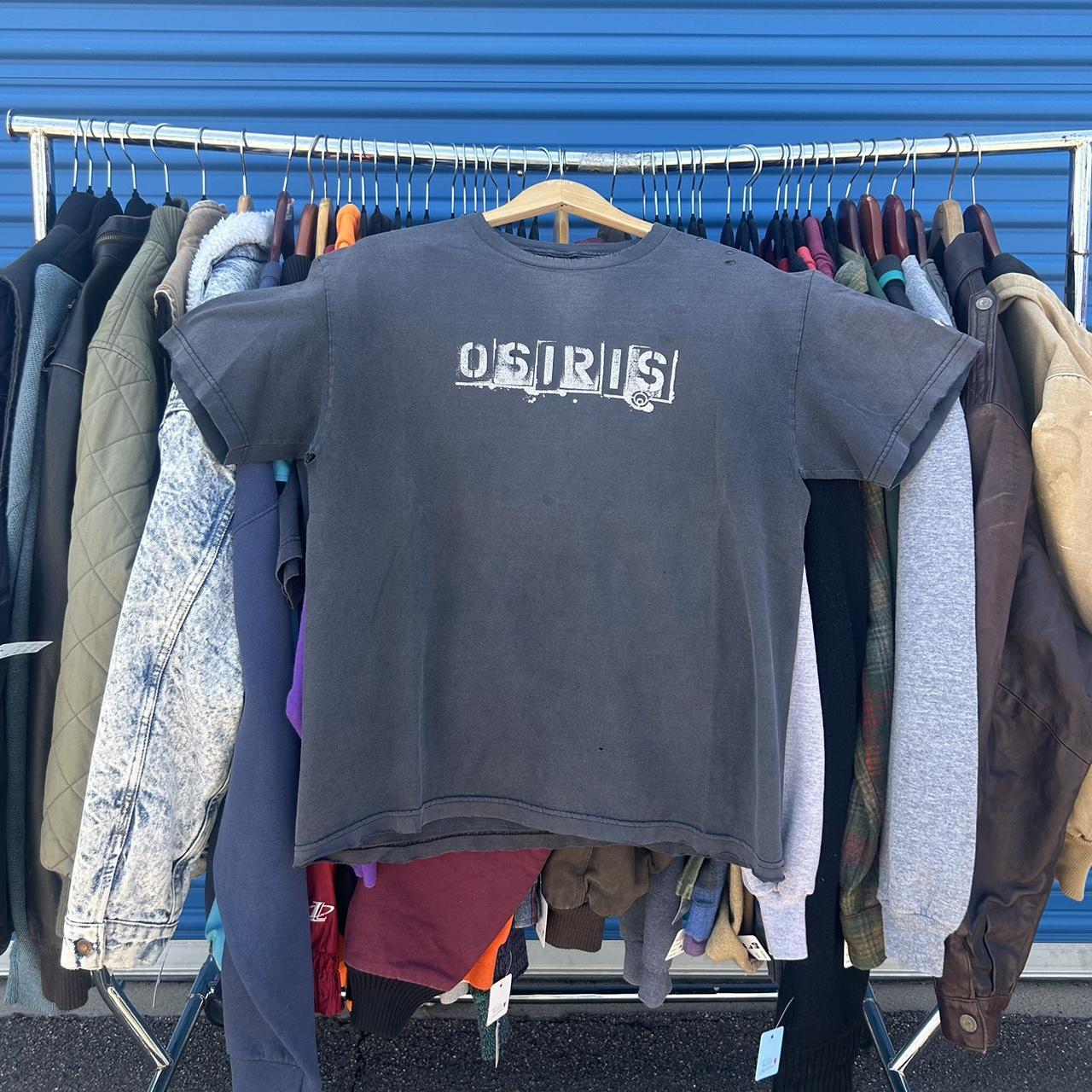 Vintage Osiris skateboard t-shirt •size large •light... - Depop