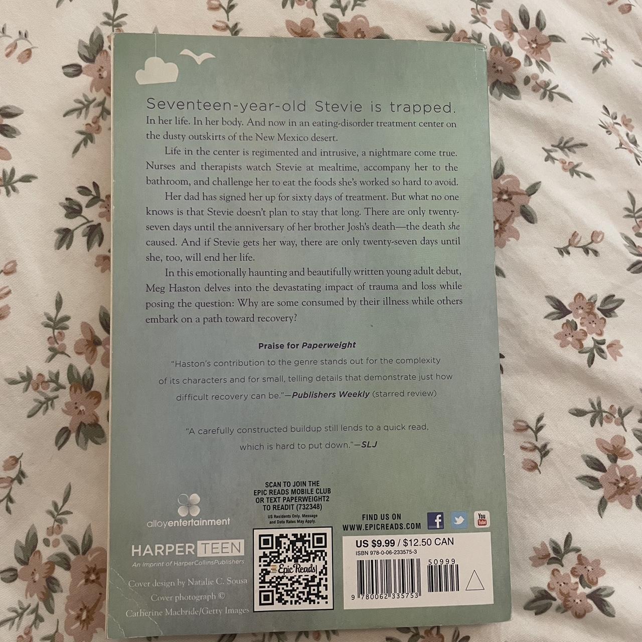 Paperweight by Meg Haston #goodreads #books #book - Depop