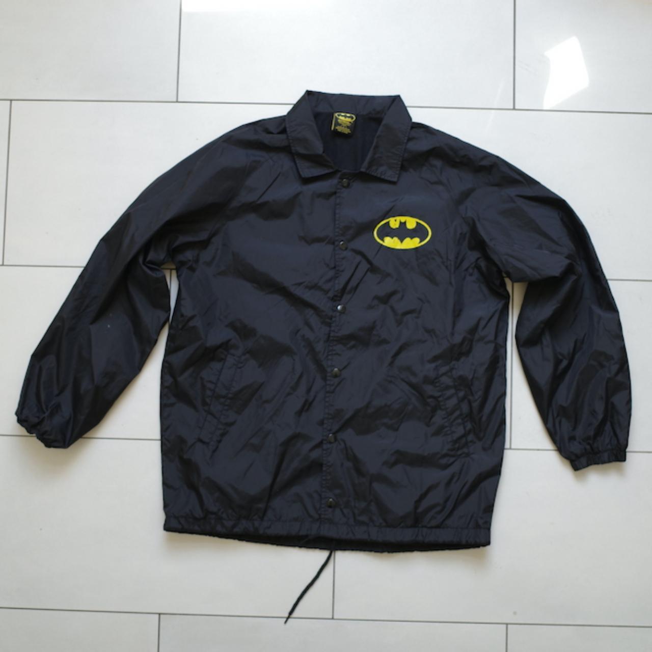 very rare BATMAN print coach jacket // front of... - Depop