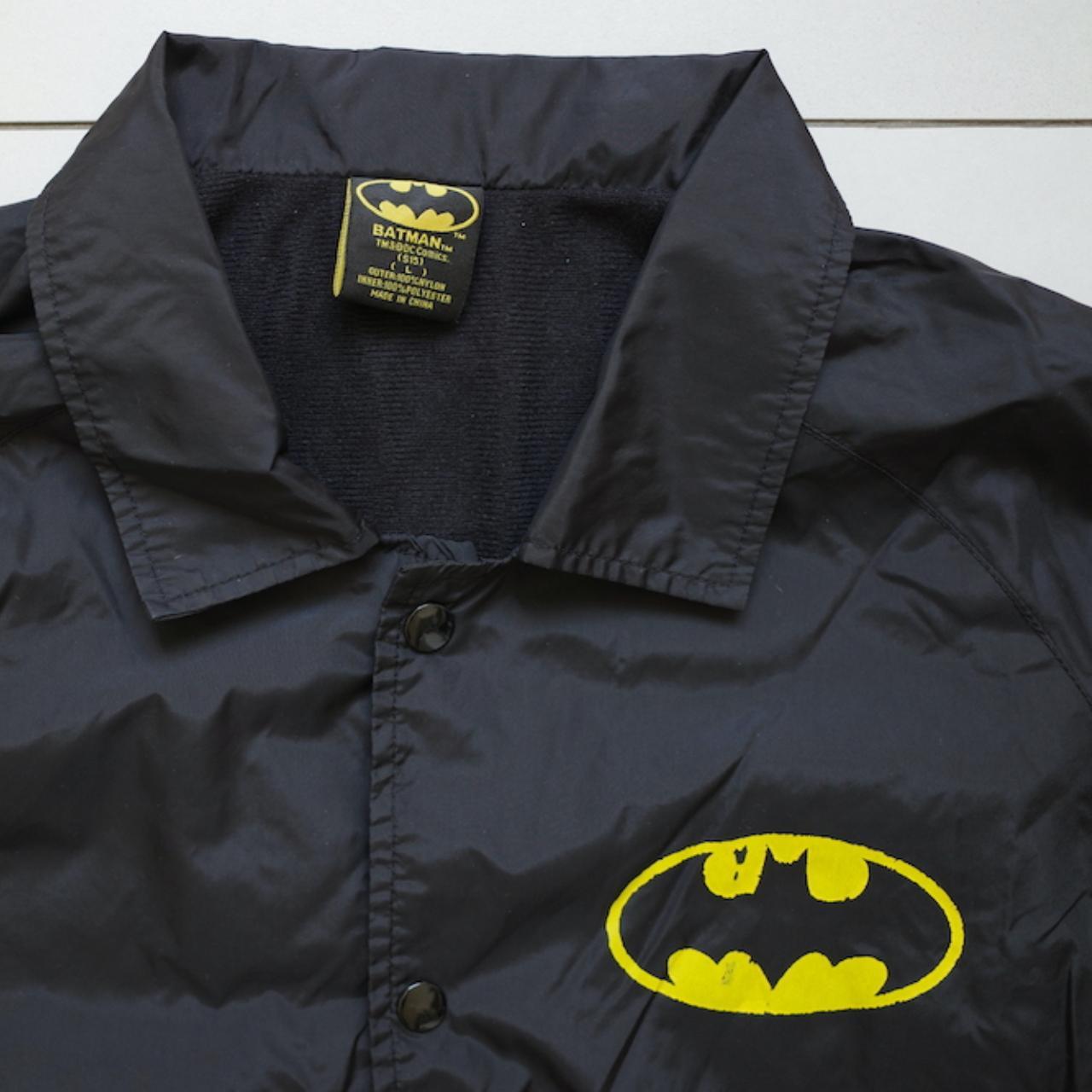 very rare BATMAN print coach jacket // front of... - Depop
