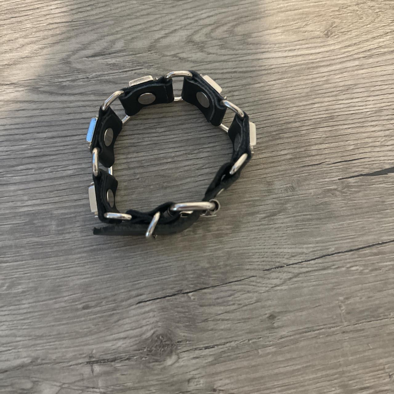 Black and silver anti aironcross #jewry #opm #emo... | Depop