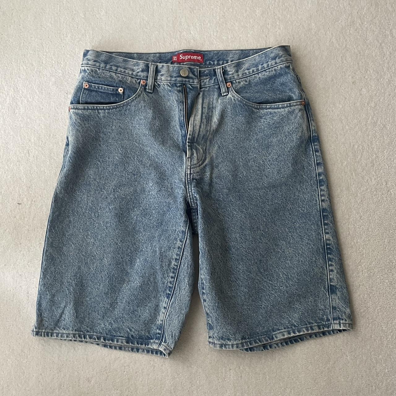 Supreme Jorts - Blue wash 🔵 Size: 32” 📏 Condition:... - Depop