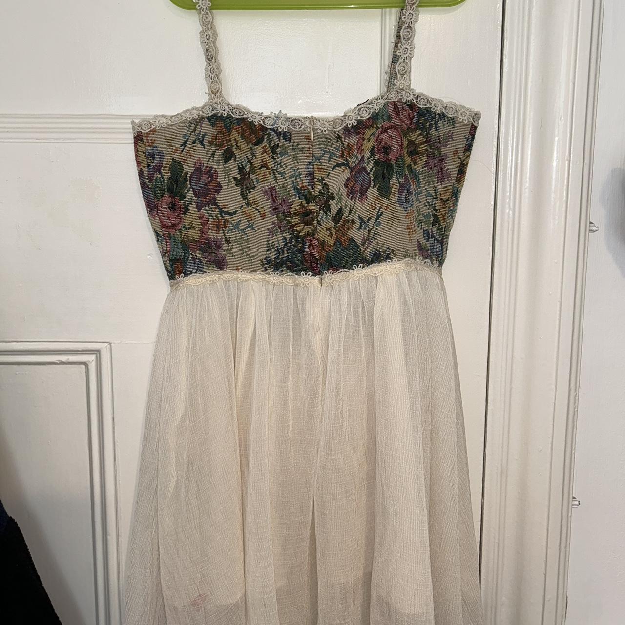 cider dress, zip up and not worn once, in good... - Depop