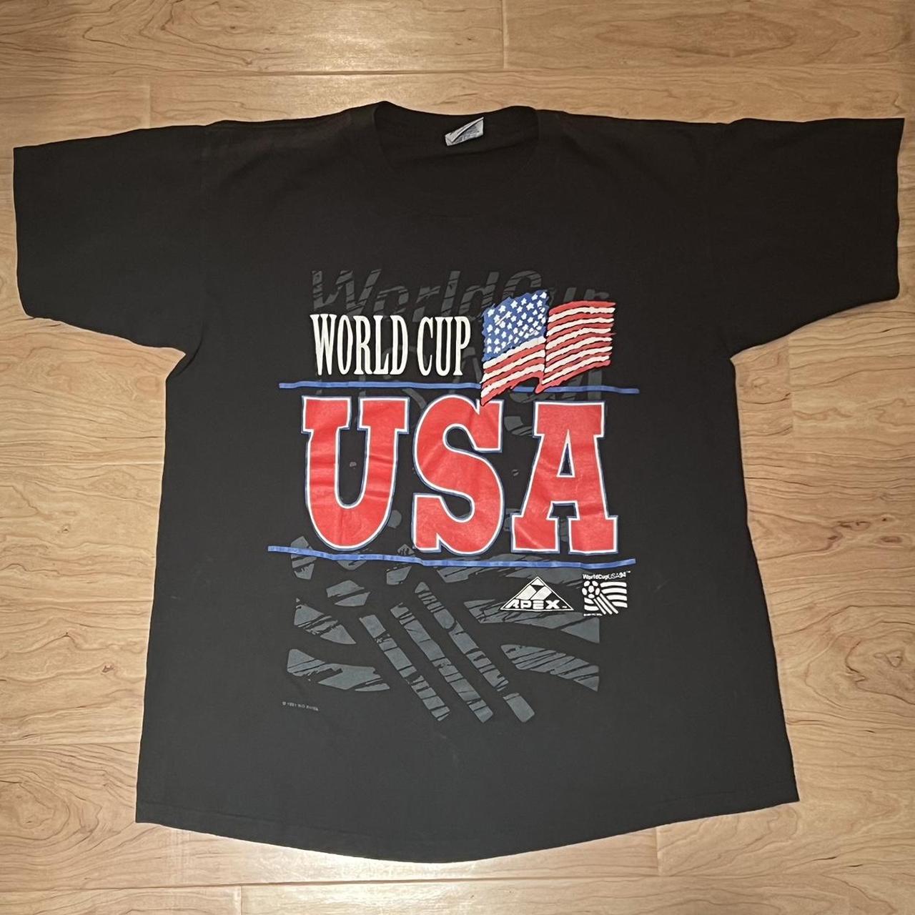1994 USA World Cup T-shirt Size Large No stains or... - Depop