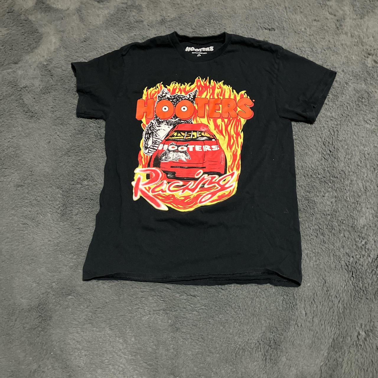 hooters racing shirt flawless Cool graphic - Depop