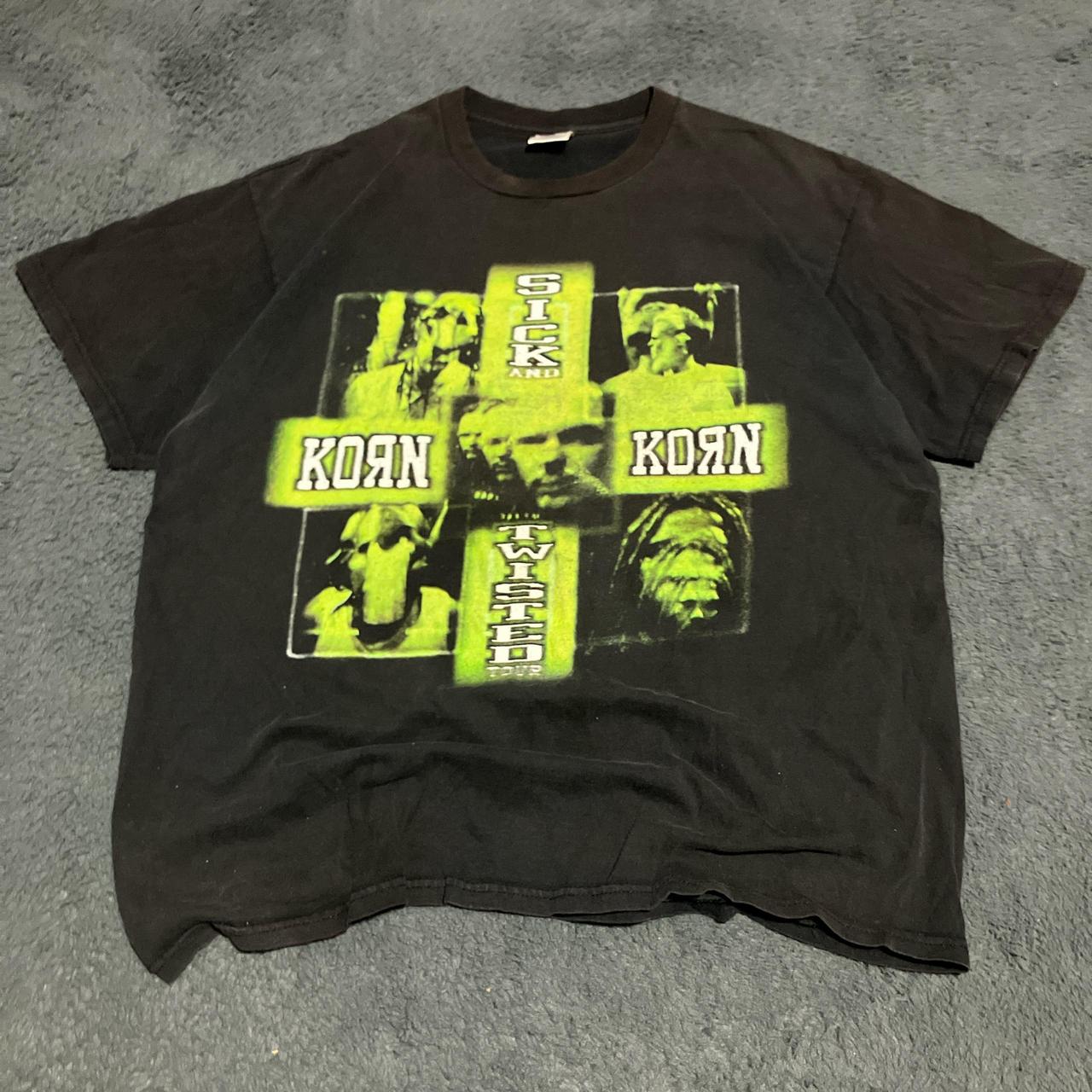 vintage 2000 Korn tour shirt Insane graphics on... | Depop