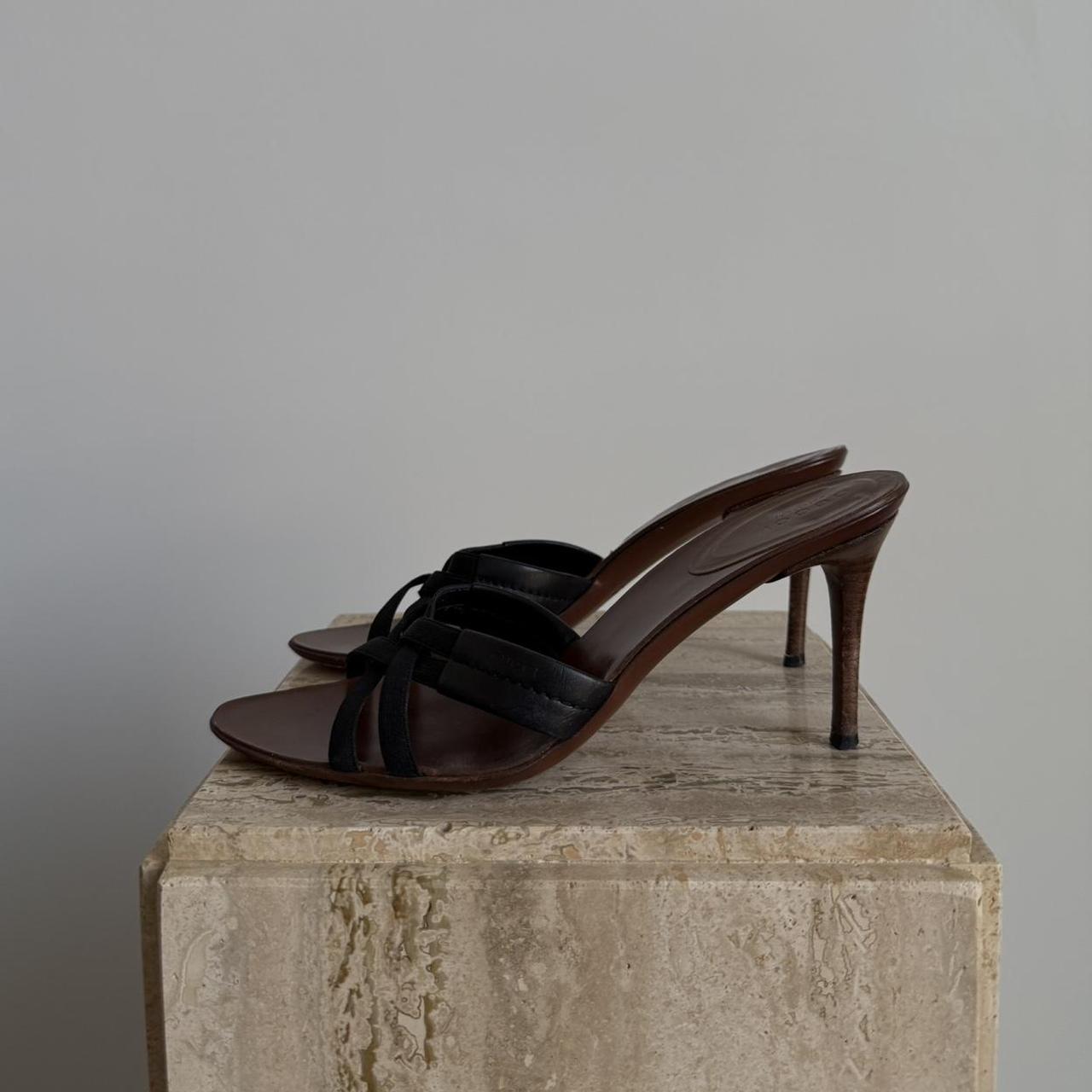 Vintage Gucci heels Rare find that can be dressed... | Depop