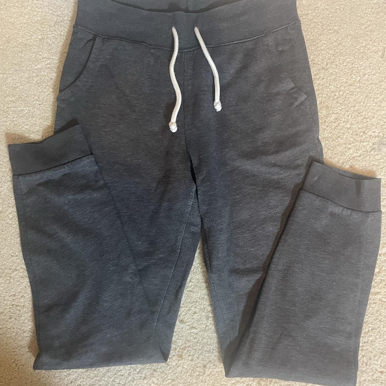 Cute athleisure joggers! Thick, soft material with... - Depop