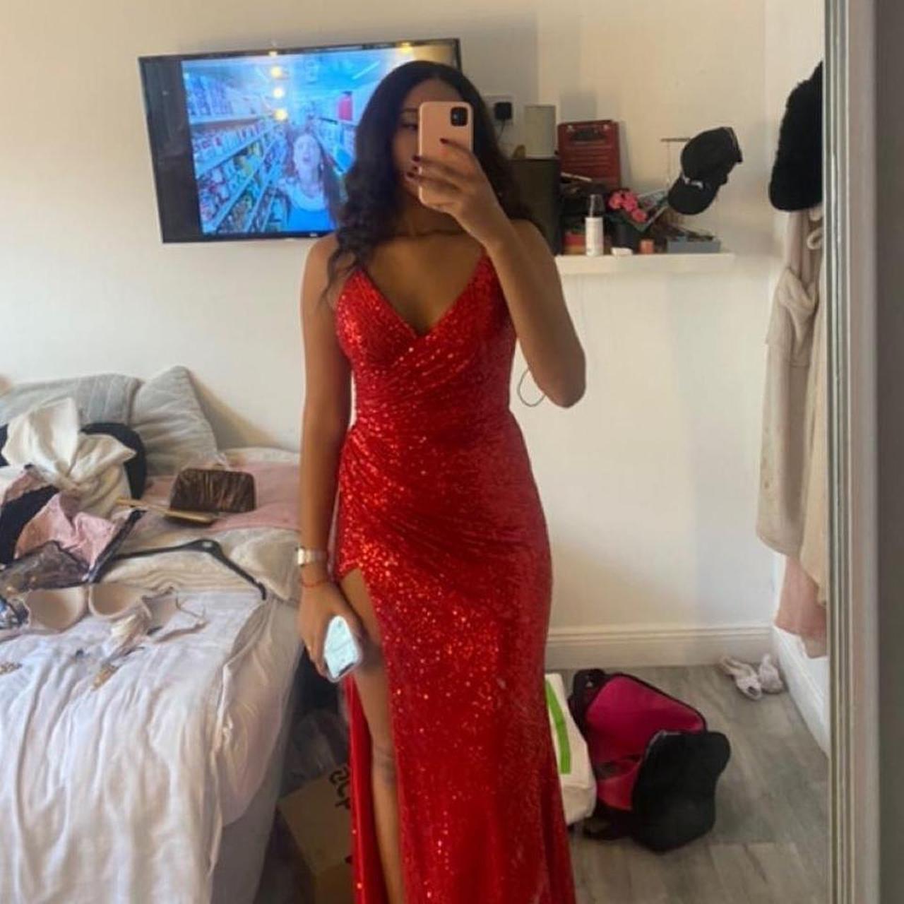 Gorgeous debs/ty ball dress Ohhelloclothing.com... - Depop