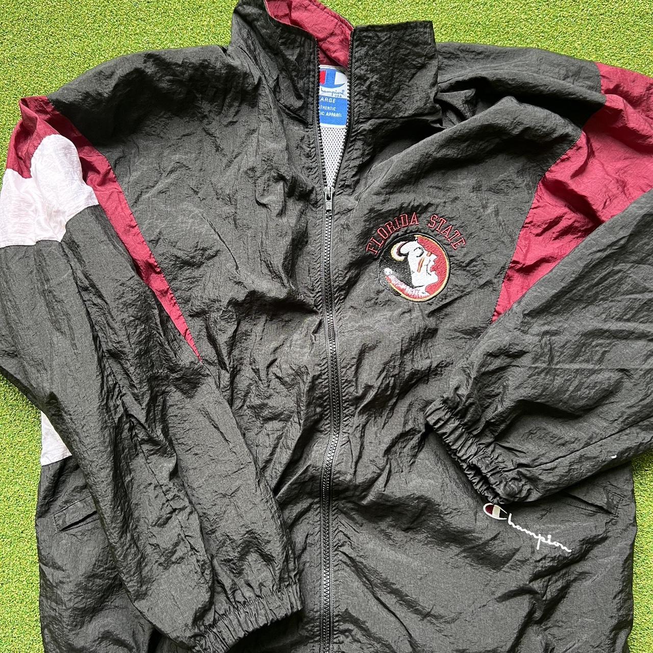Vintage Champion Florida State Windbreaker Very good... - Depop