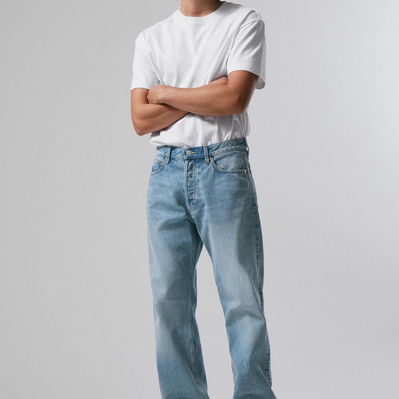 Weekday Men's Blue Jeans | Depop