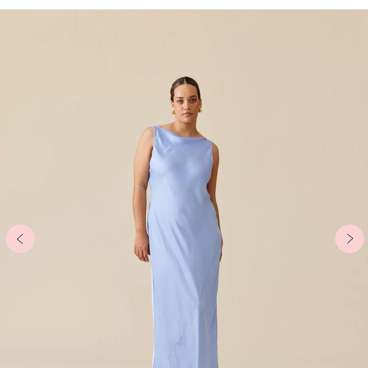 RUBY Firebird Cowl Gown Colour: Serenity Brand new... | Depop