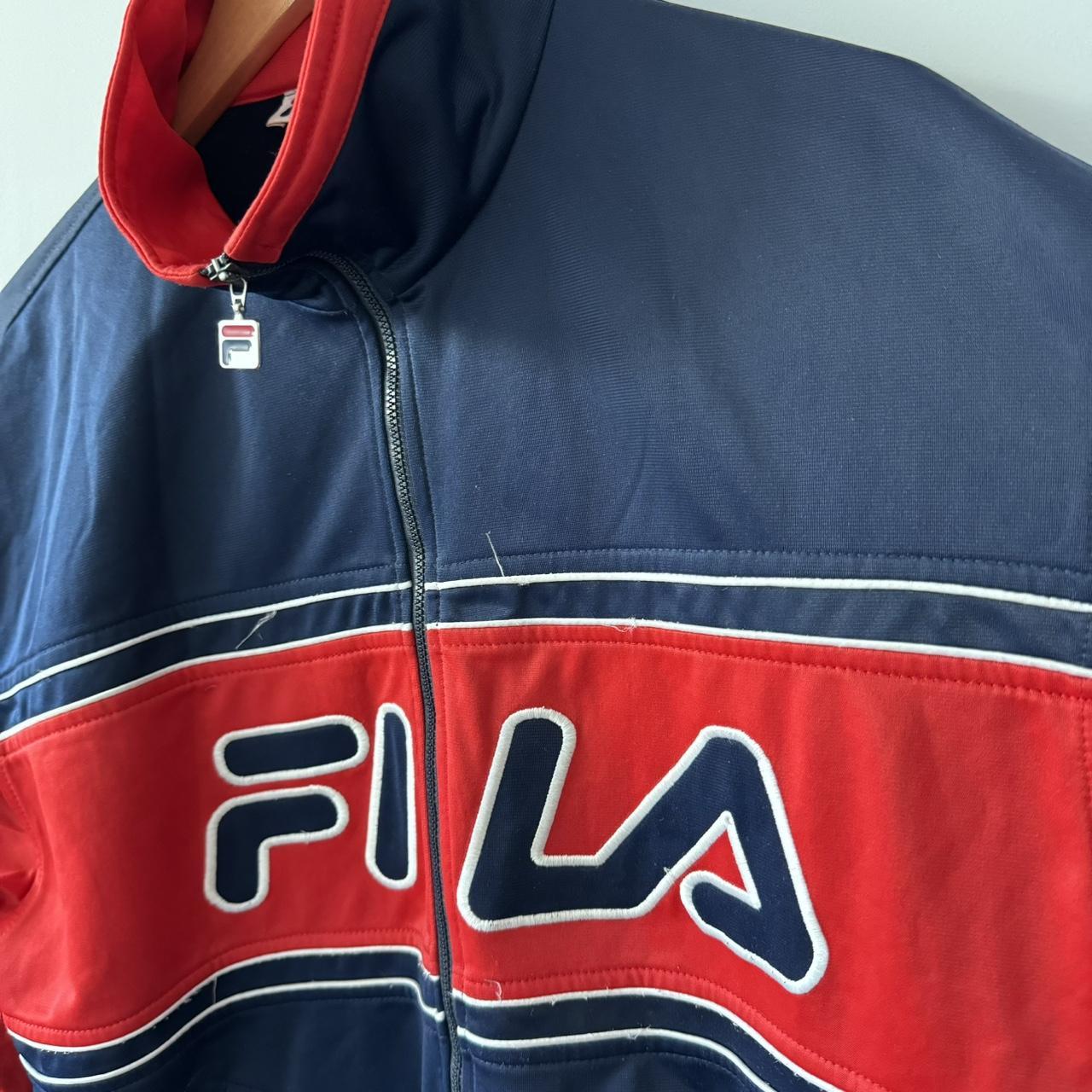 Fila vintage jacket 🔥 polyester 🔥 nice cross body... - Depop