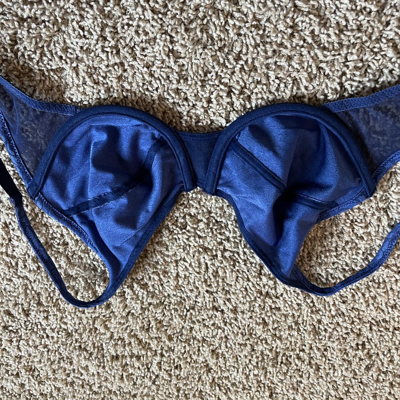 Vintage Vassarette Second Skin Satin Bra Underwire... - Depop