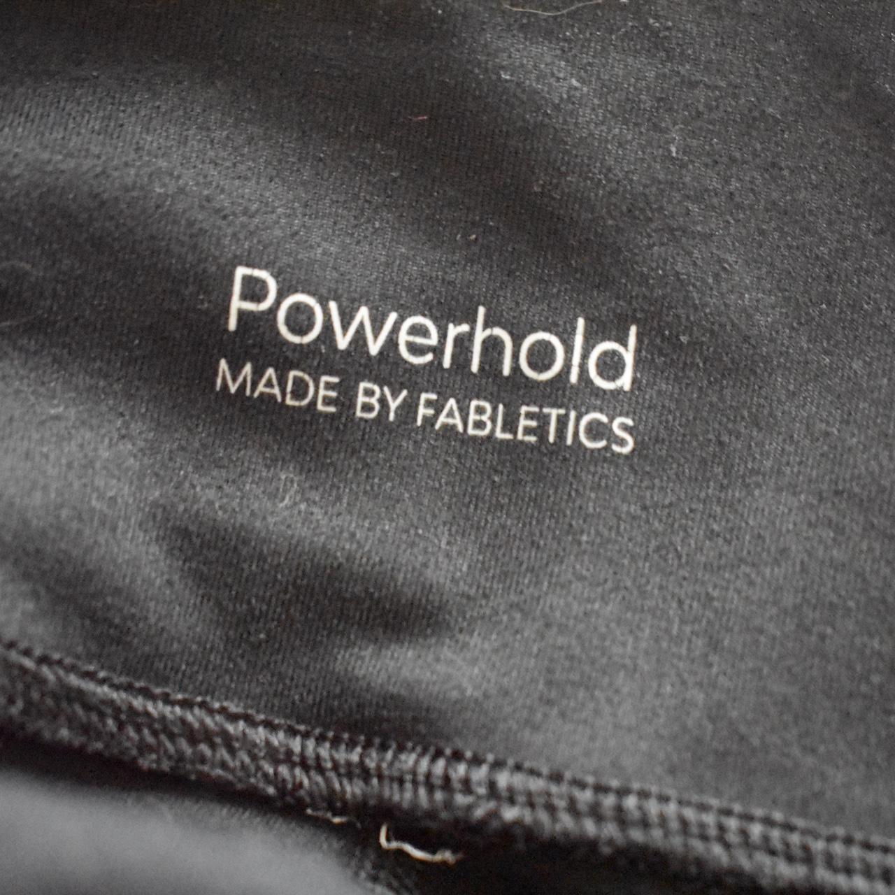 Fabletics black powerhold, high compression... - Depop