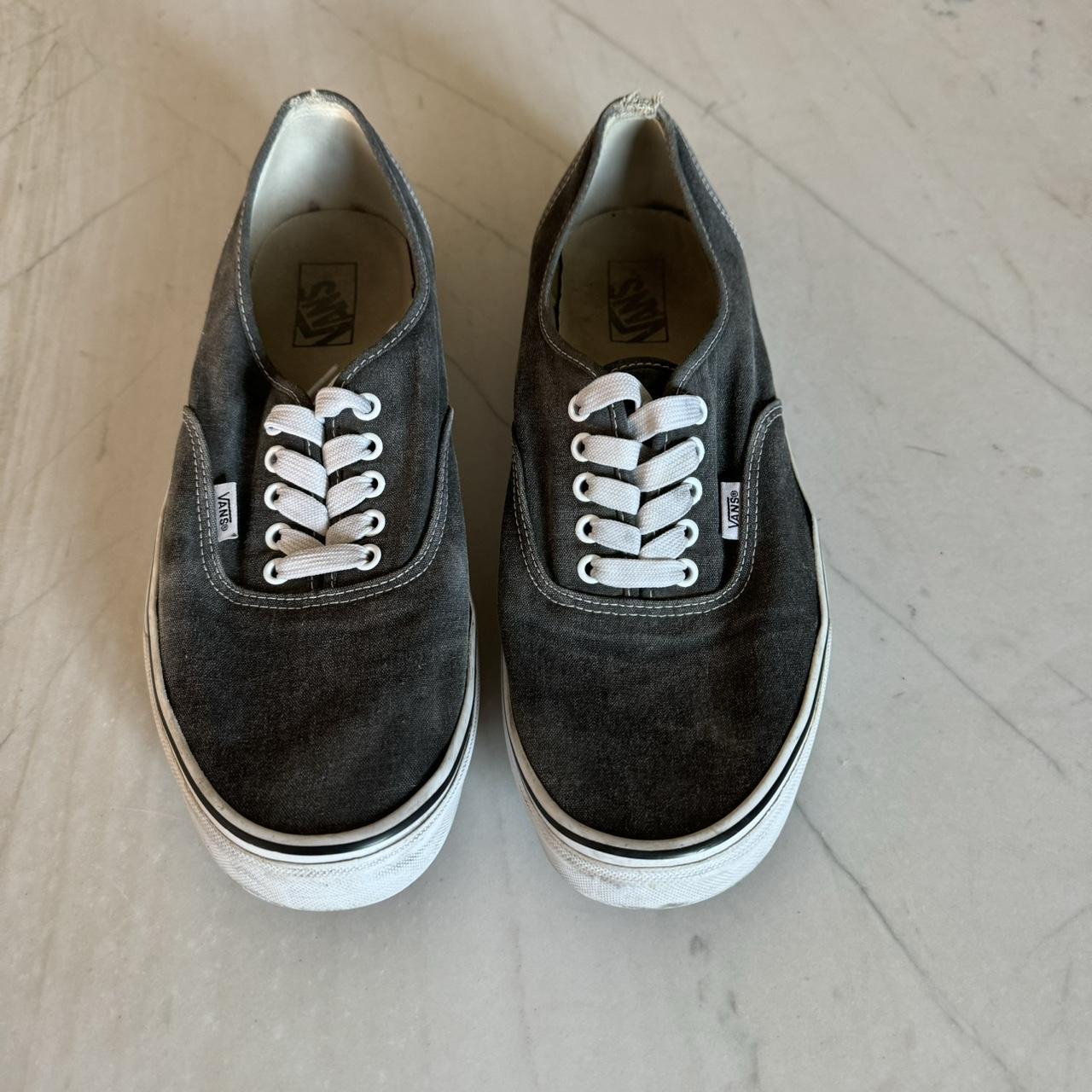 Vans Authentic gray size 13 used, good condition - Depop