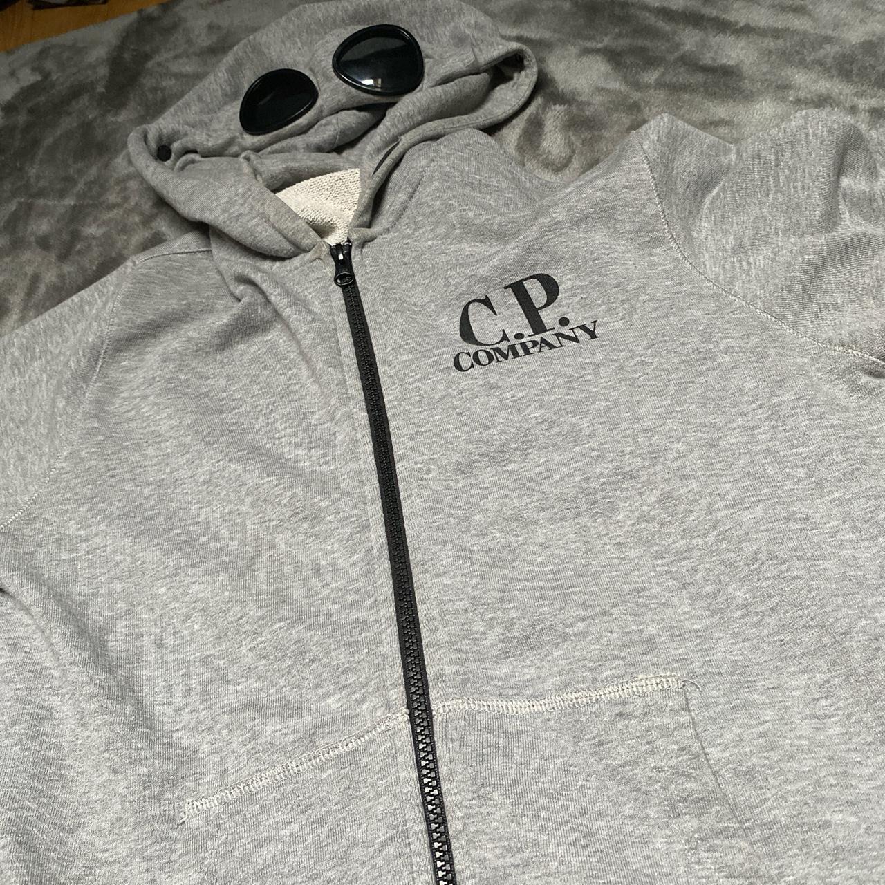 Kids size 14 c.p company jacket/hoodie Good... - Depop