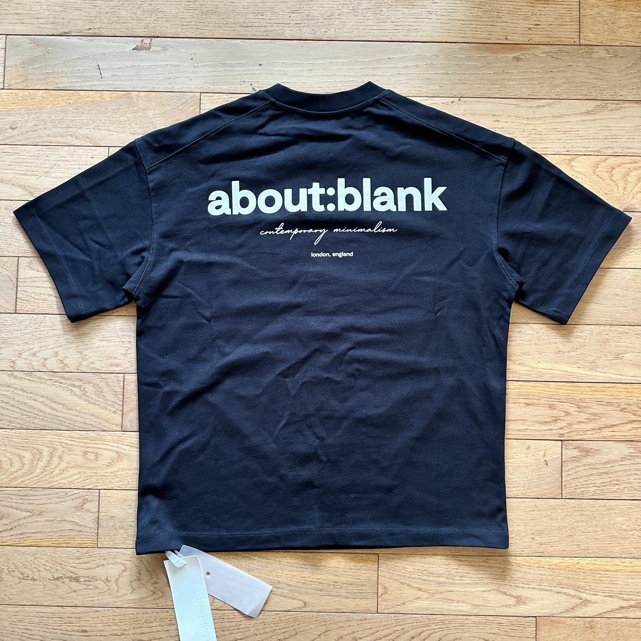 about:blank Box T-shirt Black US Size XS Brand... | Depop