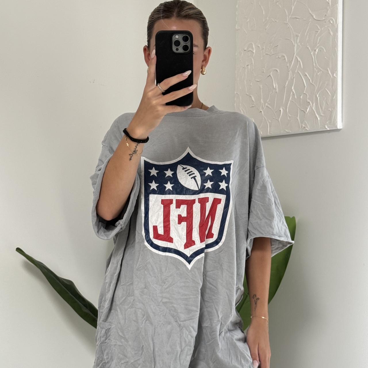 NFL oversized tee Unisex Model size... - Depop