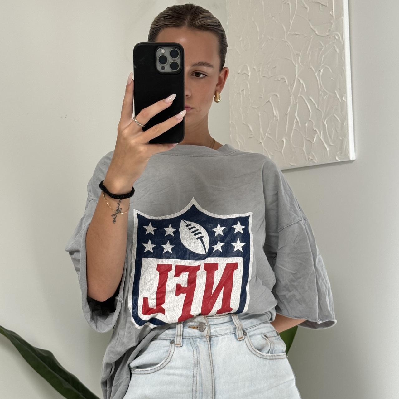 NFL oversized tee Unisex Model size... - Depop