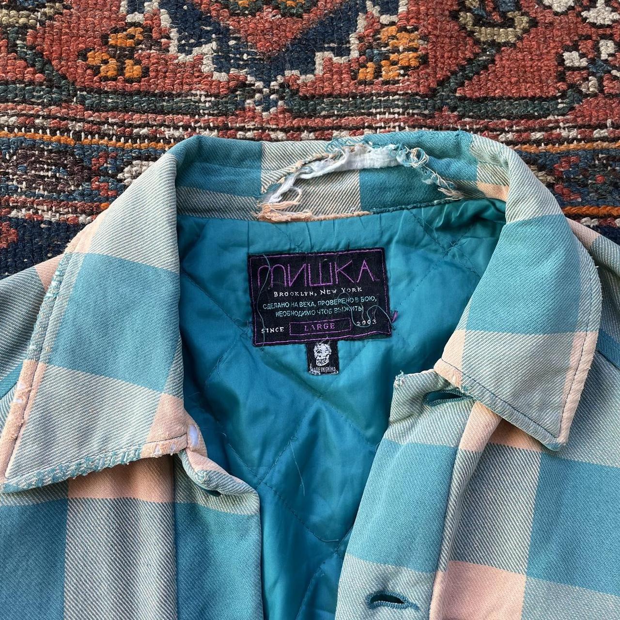 Mishka NYC Jacket Well worn ptp 22 cth... - Depop