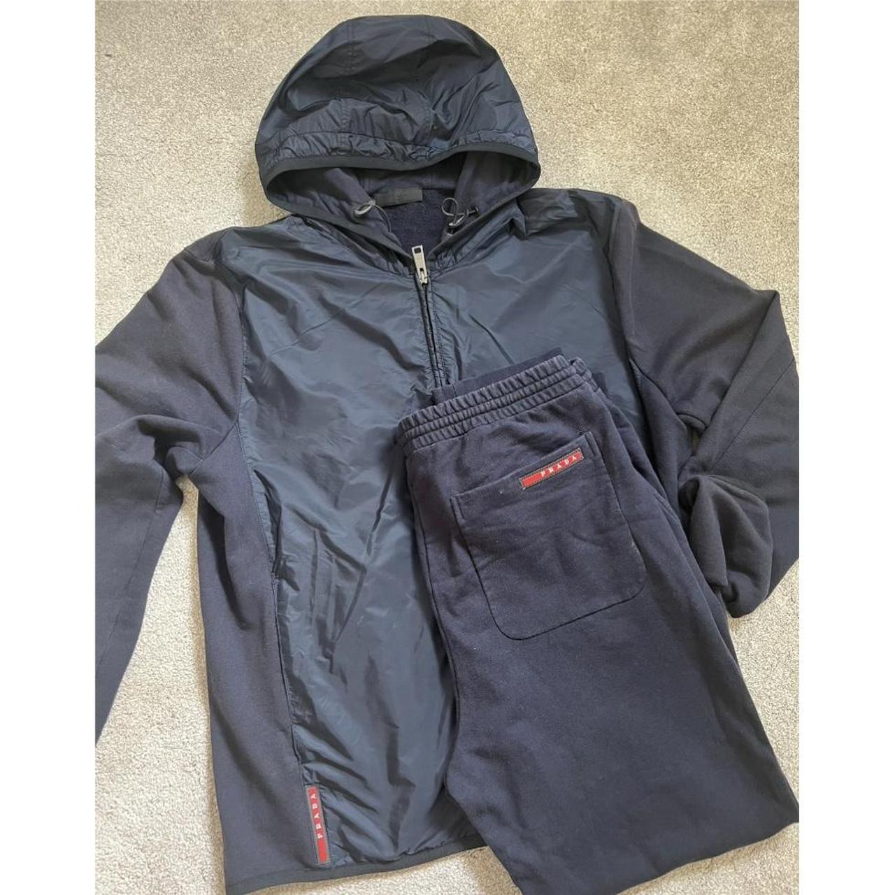 Men’s Prada tracksuit Size XL 100% Authentic - Depop