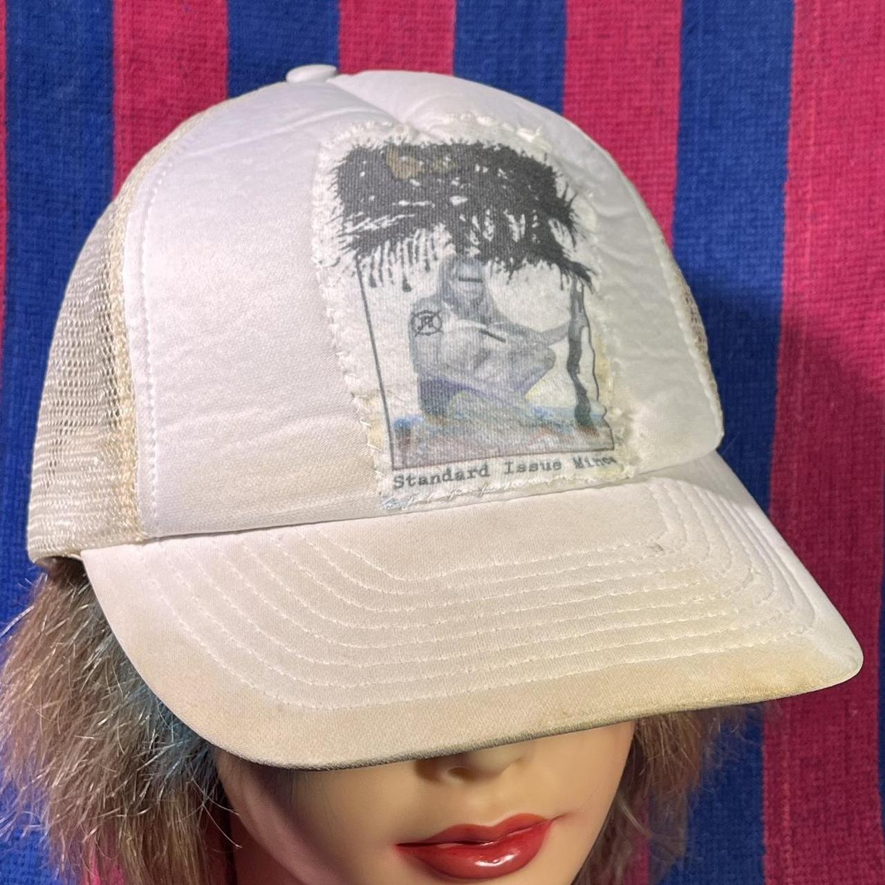 Brainspit mincegore stained trucker hat. I made the... - Depop