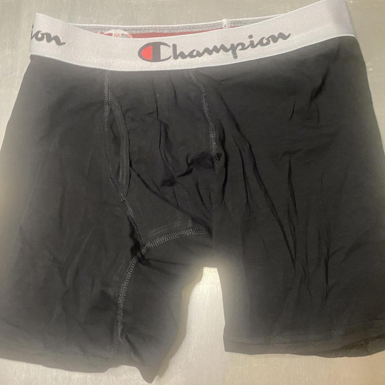 Black Champion Boxer Briefs - Depop Black Champion Boxer Briefs - Depop