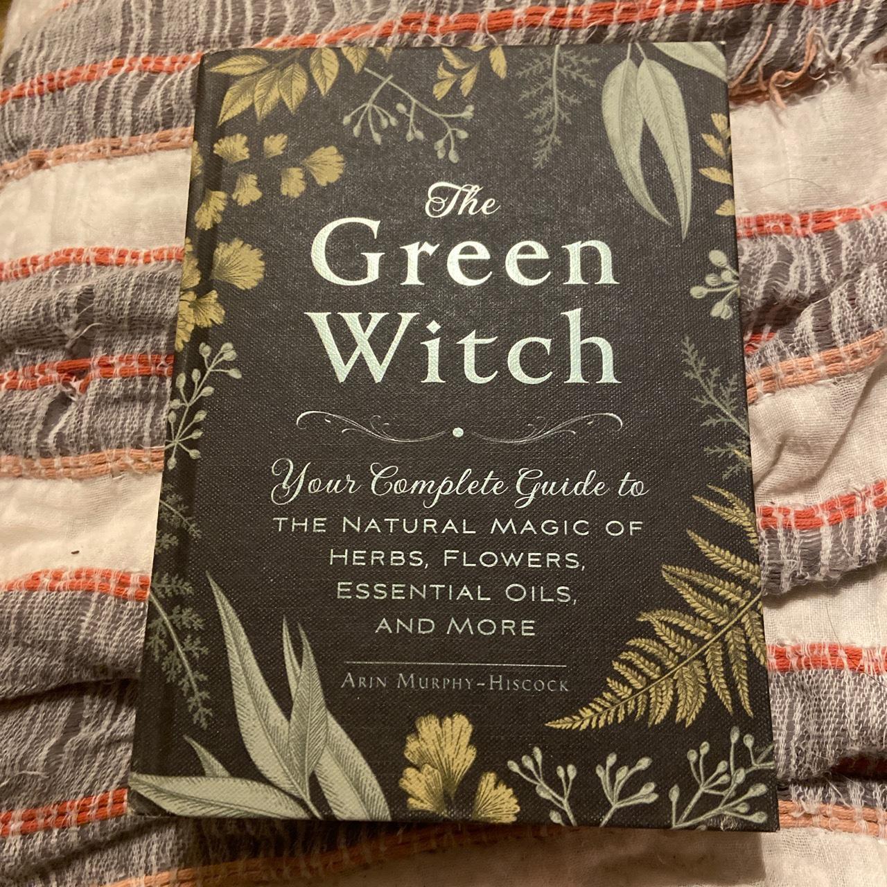 The Green Witch Book A few folded pages through the... - Depop