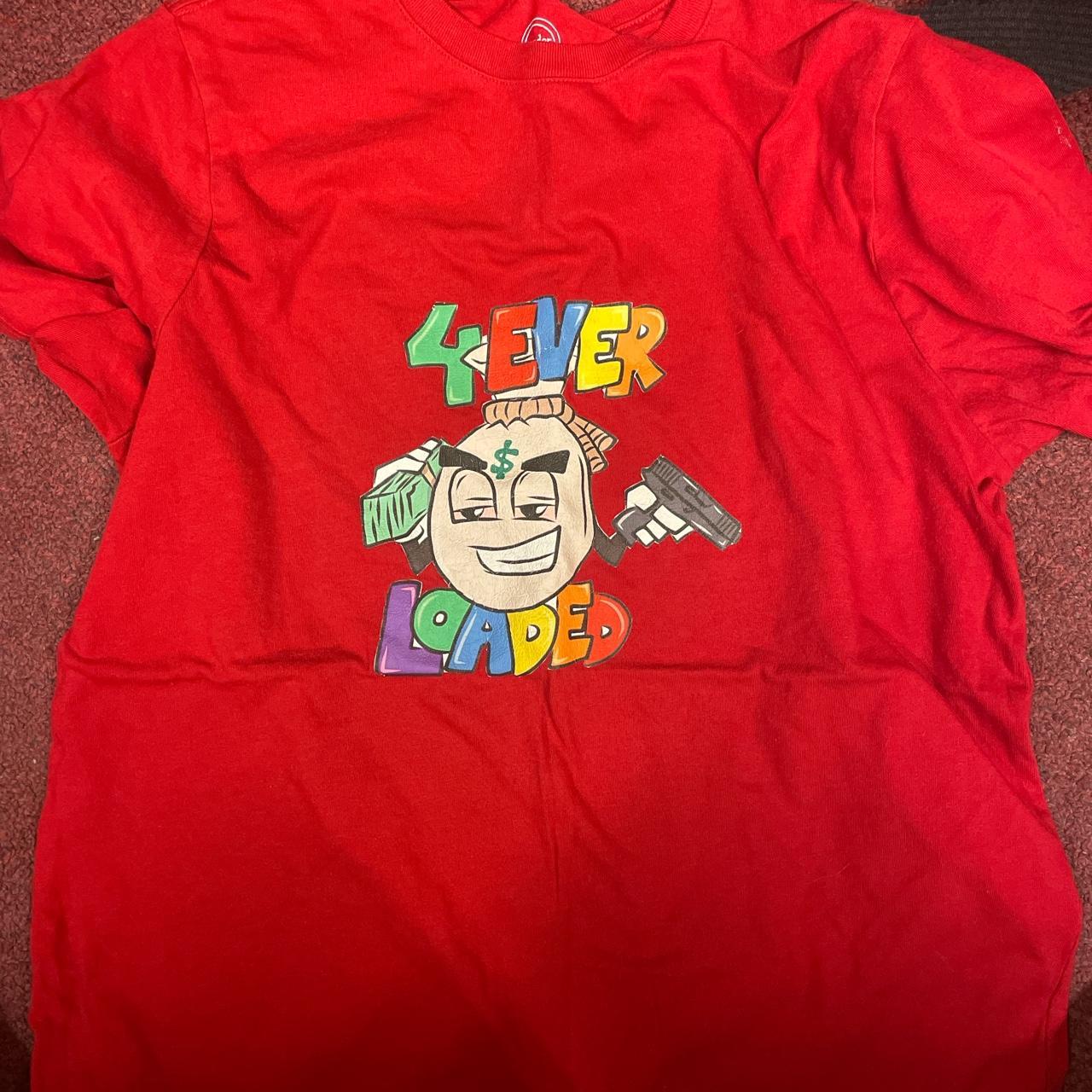 Very rare tshirt 4EVER PAID says XL fits like a M - Depop