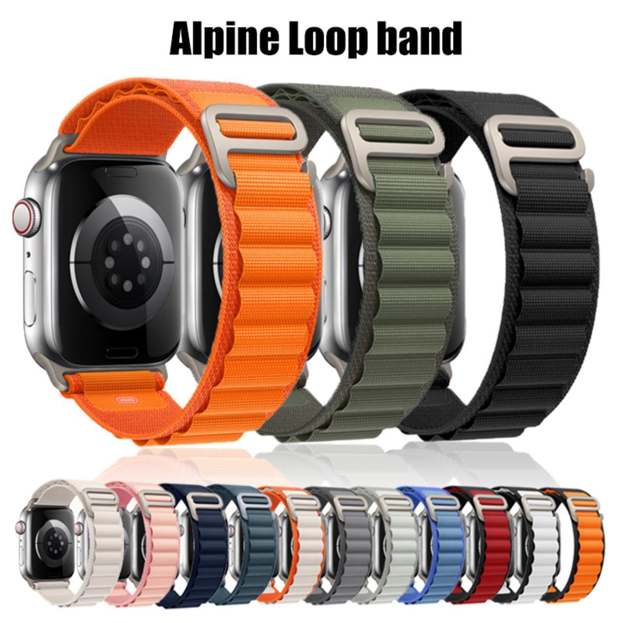 Apple Watch Alpine Loop Inspired Band w/ Titanium... - Depop