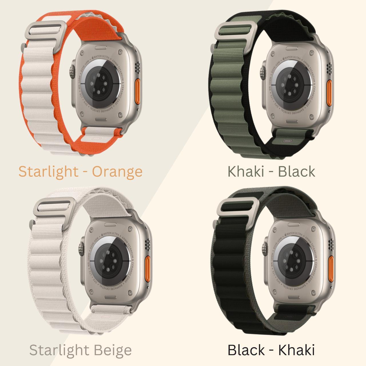 Apple Watch Alpine Loop Inspired Band w/ Titanium... - Depop