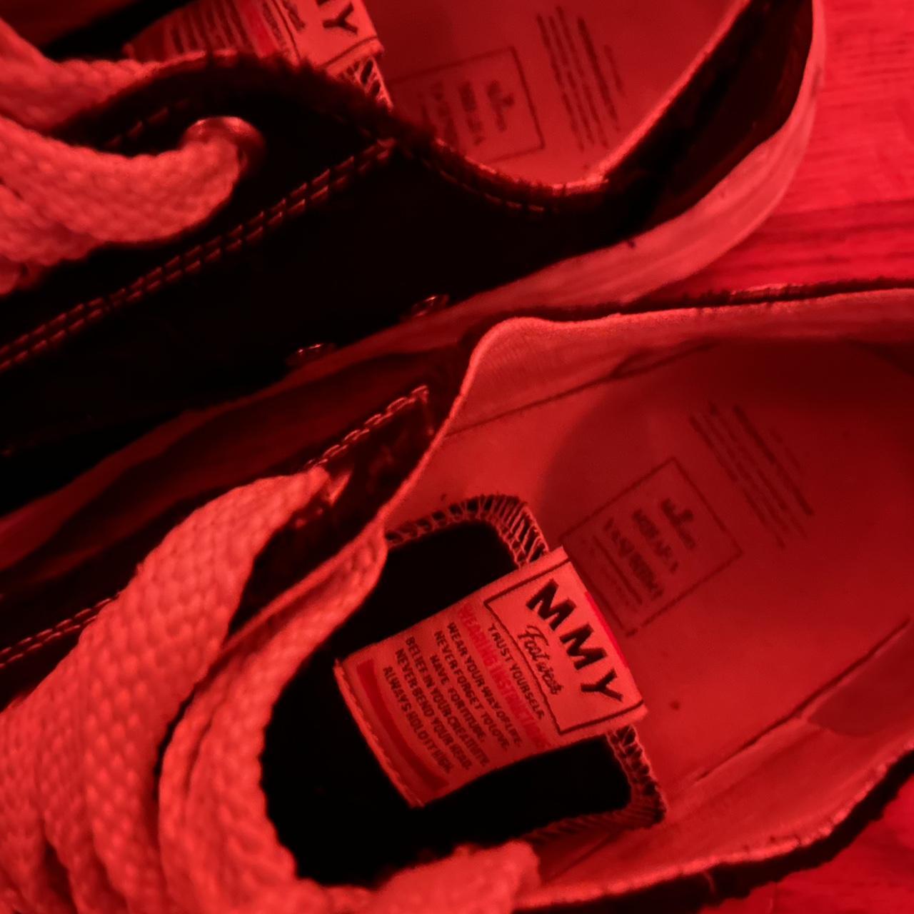 Black and white MMY trainers #goth #skater | Depop