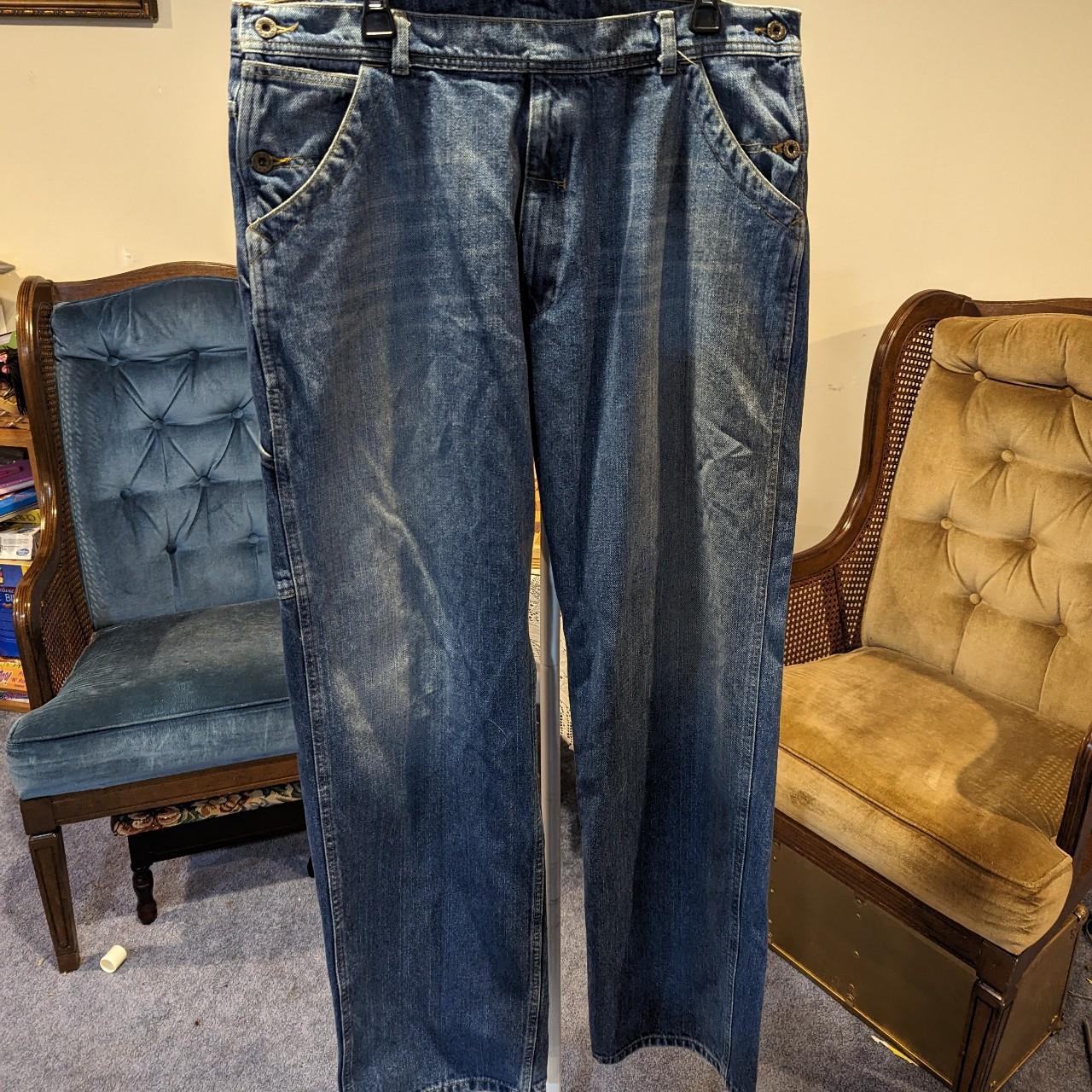 Polo Jeans Co. Ralph Lauren oversized mechanic jeans - Depop