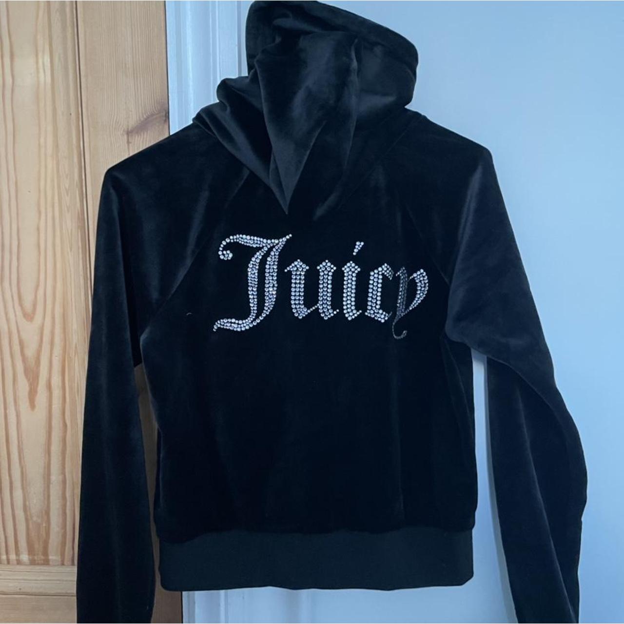 Juicy Couture Women's Black Jacket | Depop