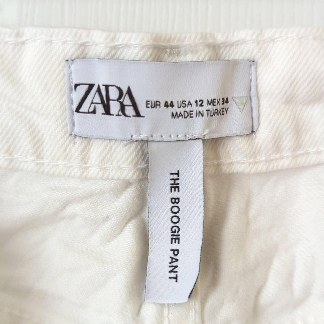 Zara The Boogie Pant Retro High Waisted Baggy Wide... - Depop