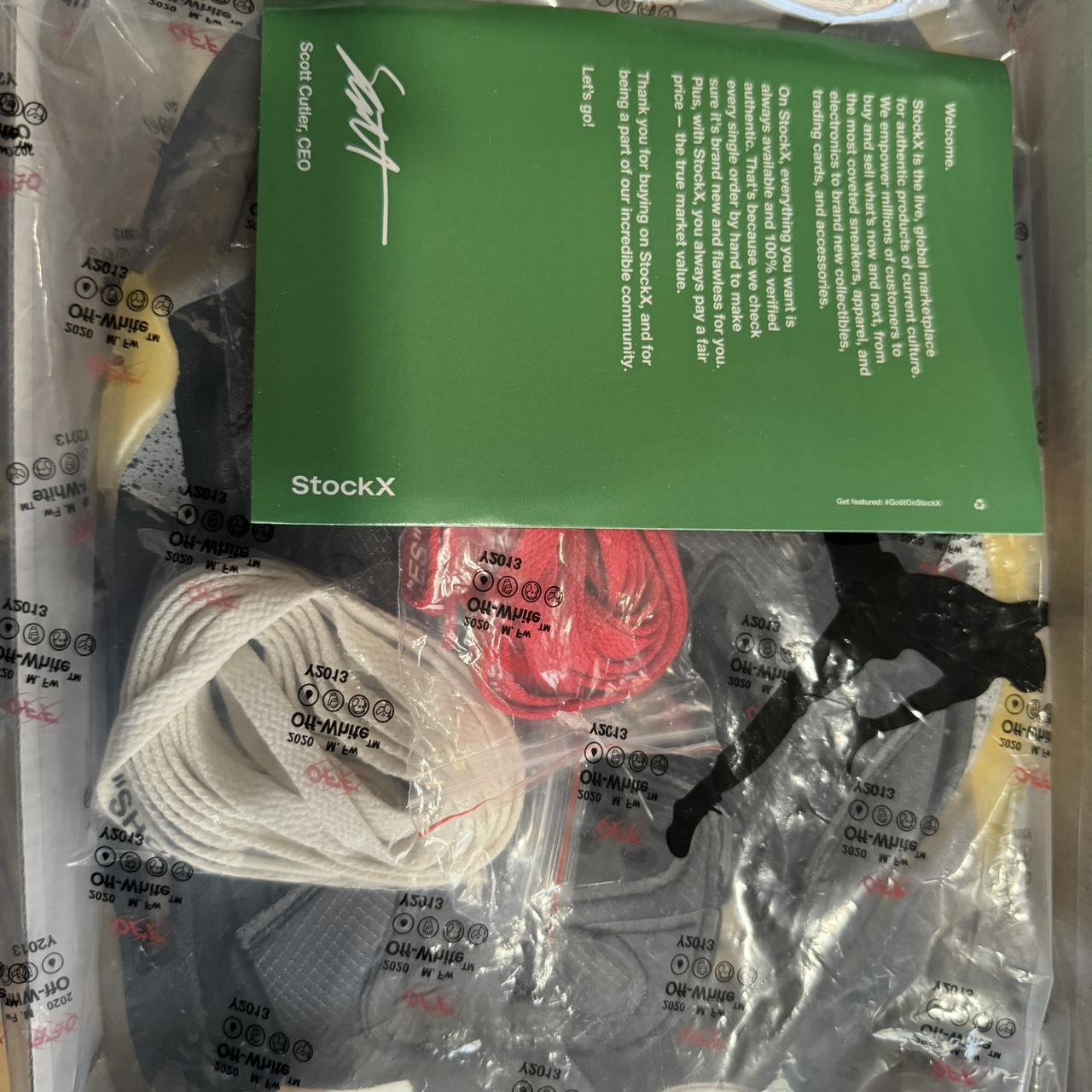 Off-white Jordan 5s Muslin 8.5 in Men 100% authentic... - Depop