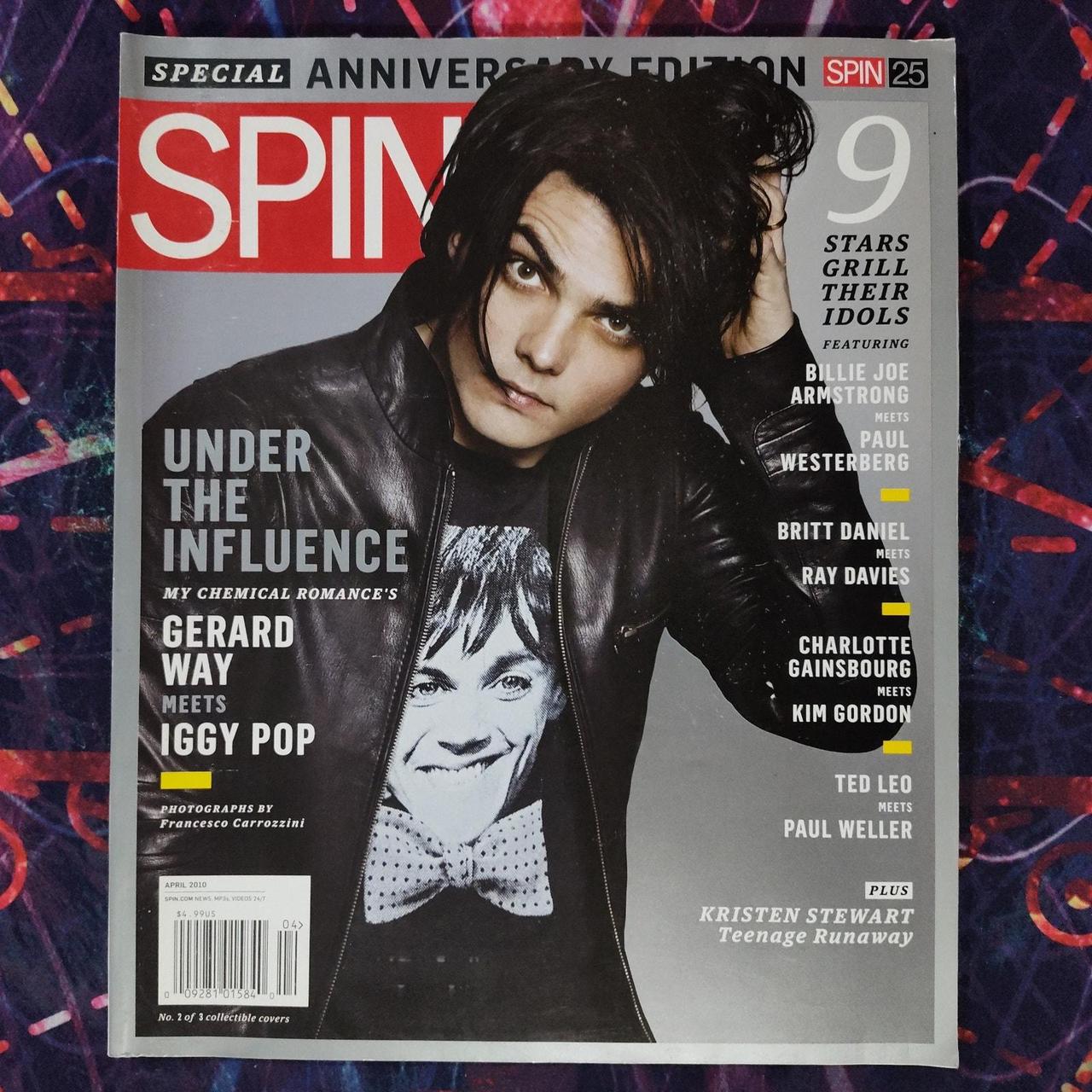 Gerard Way Spin Magazine April 2010 My Chemical... | Depop
