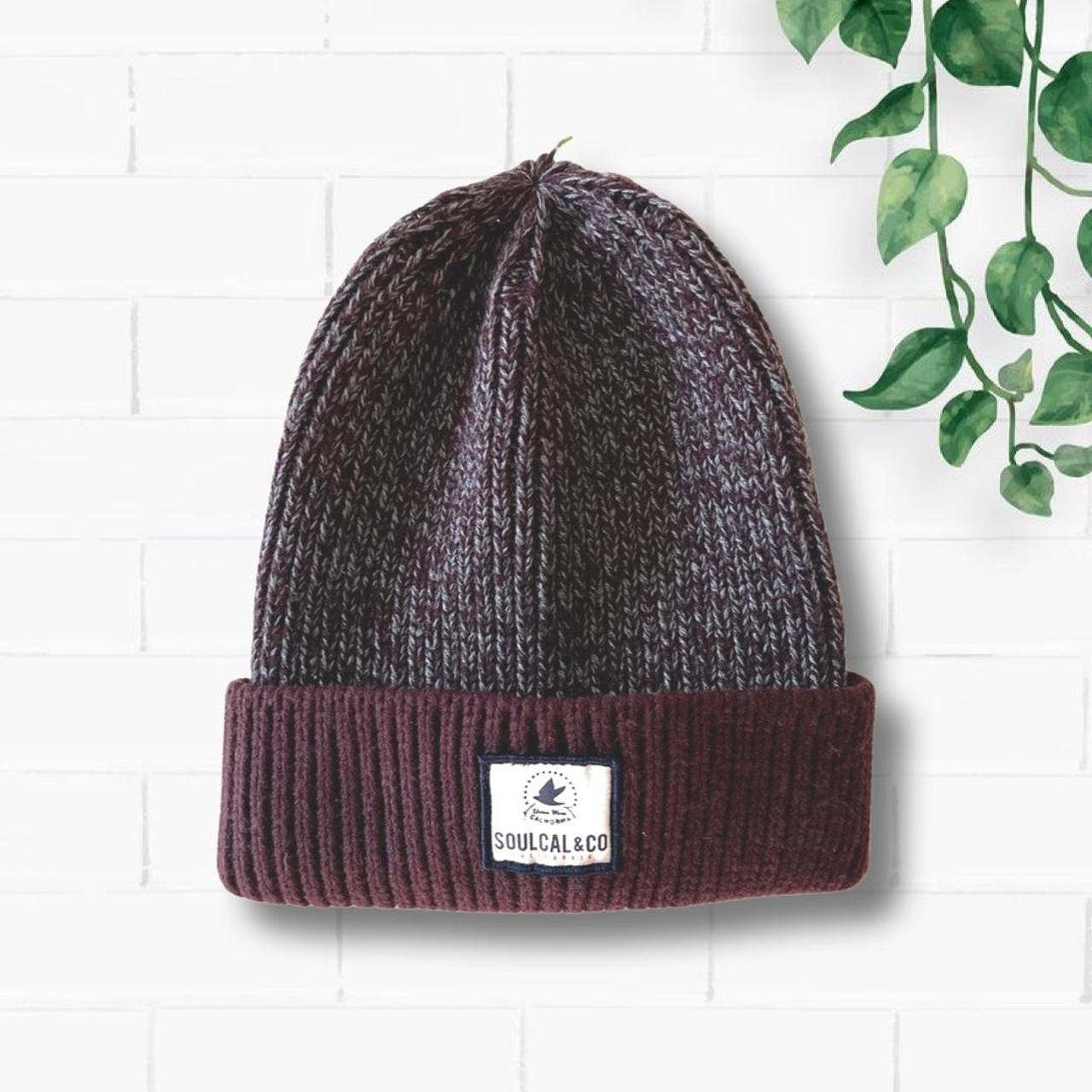 Soul Cal Men's Burgundy Hat | Depop