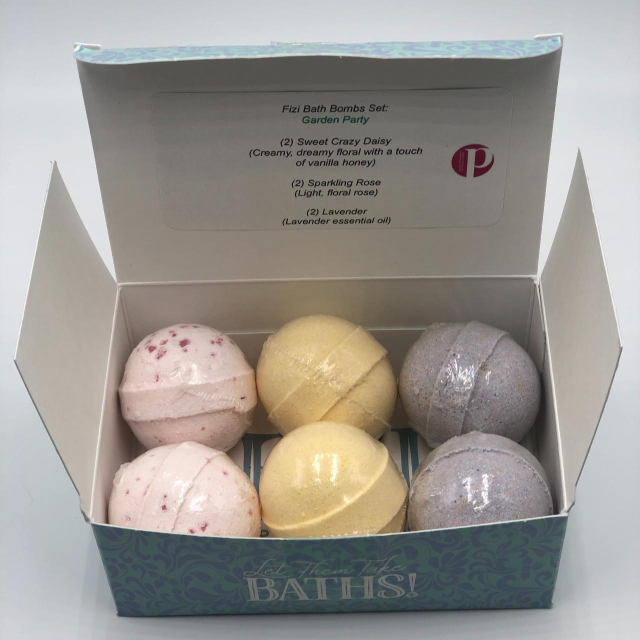 Set Of Perfectly Posh Fizi Bath Bomb 6 Piece Set In Depop